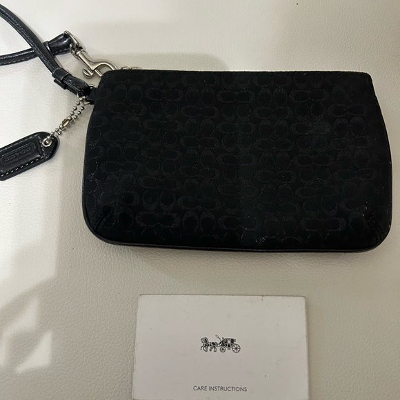 Coach | Bags | Like New Coach Wristlet Clutch Purse Star Glitter ...